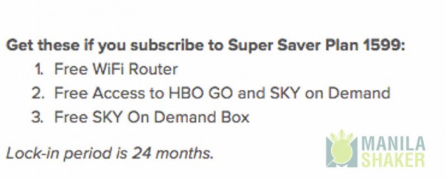 SKY Cable Offers New Super Saver Plan 1599; Features 8Mbps Speed and HD ...
