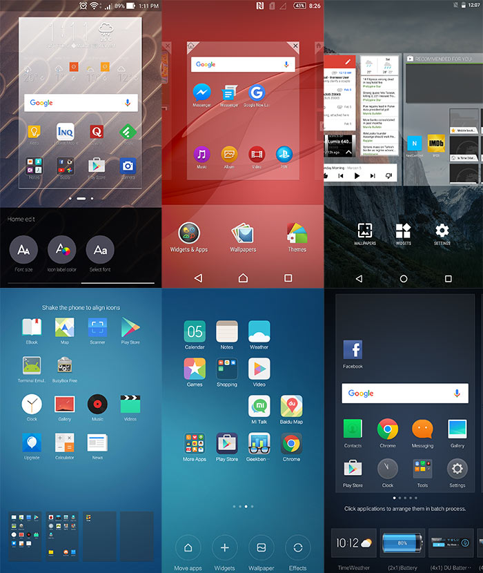Android UI Comparison - Stock vs Zen, Xperia, Mi, ZUK, Flyme OS
