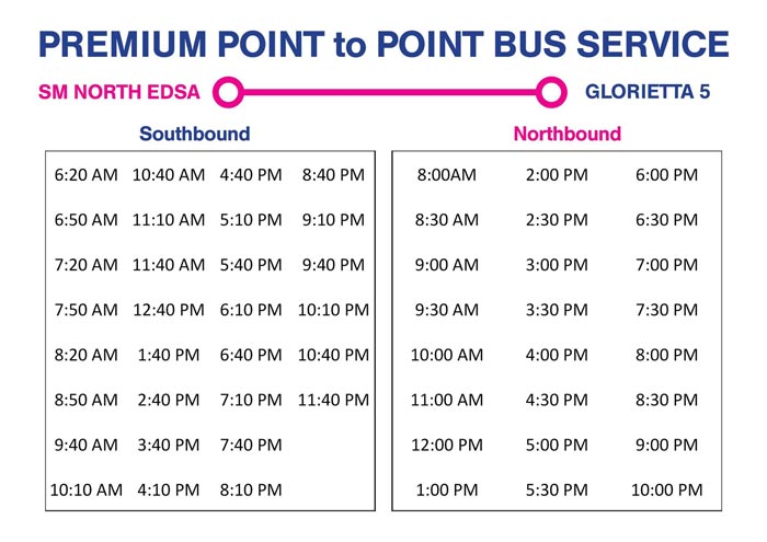 Premium P2P Double-Decker Bus now plying in EDSA: Rates, Maps and Schedule