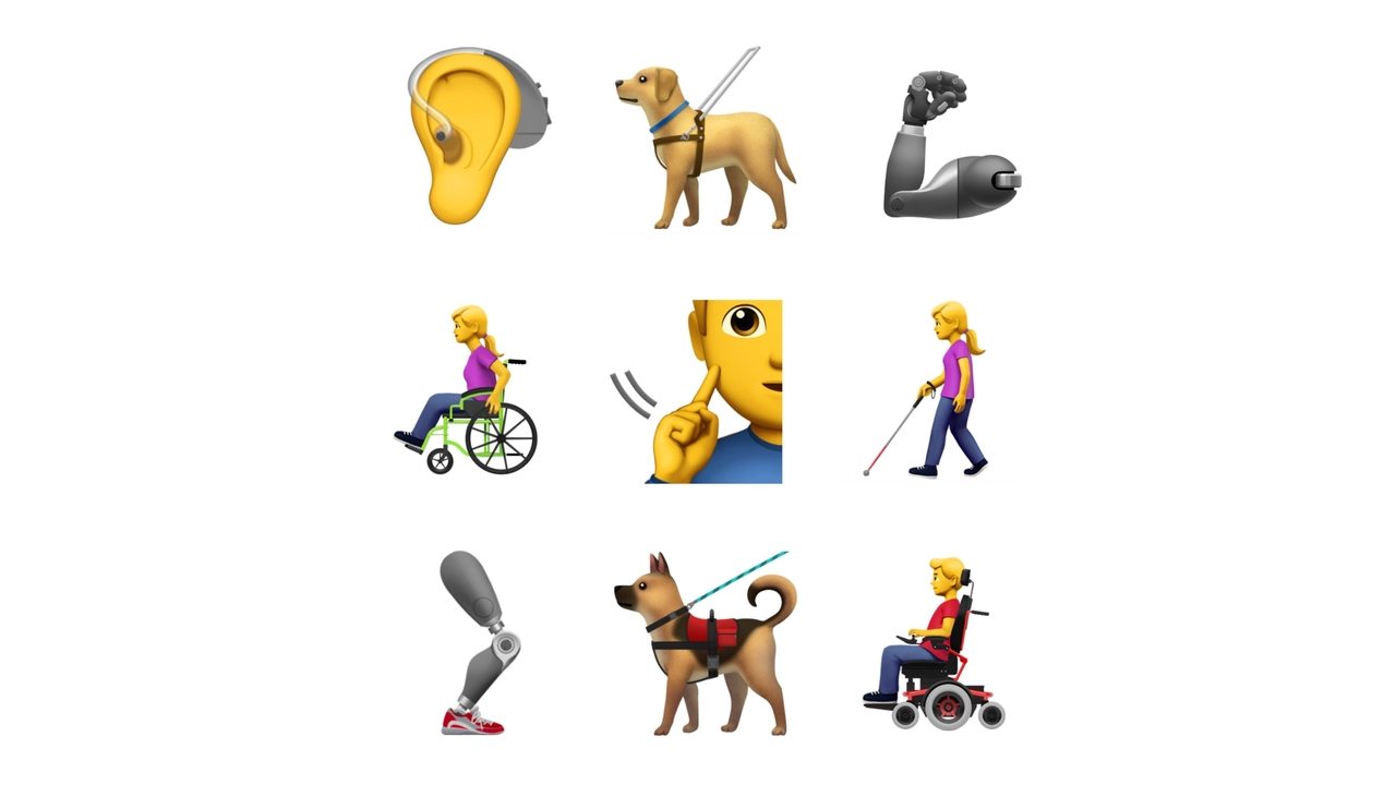 Apple has proposed a new set of emoji for the disabled