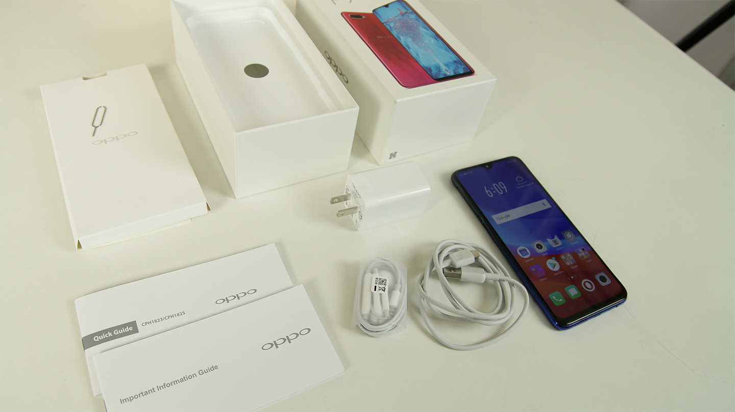 OPPO F9 Unboxing and First Impressions