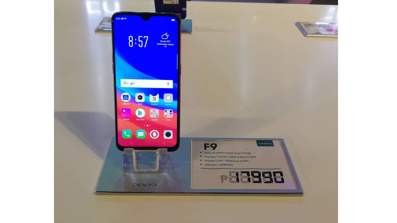 OPPO F9 has arrived in the Philippines! Full Specs, PH Price