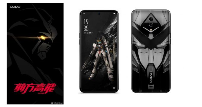 Oppo Reno Gundam Edition Revealed with Centered Pinhole Camera