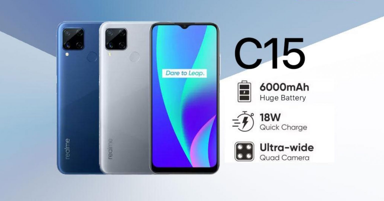 Realme C15 with 6000mAh and Helio G35 Launches, Price Starts at P6,490