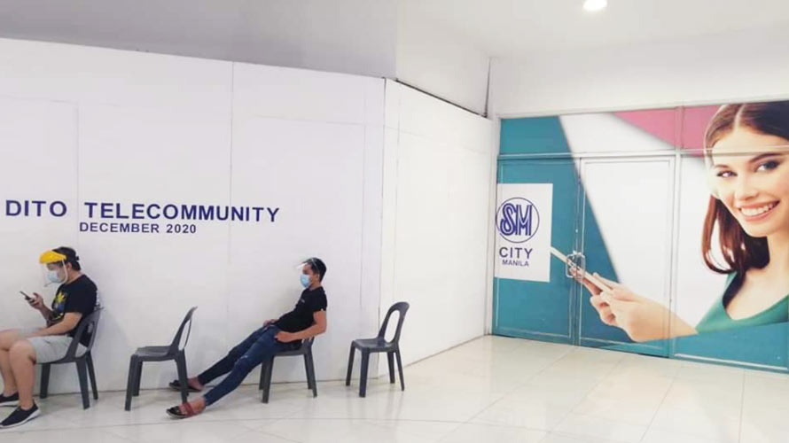 DITO Telecom stores spotted in SM malls, Opening in December 2020