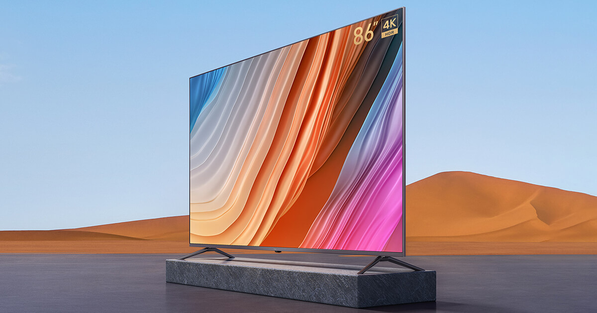 The Redmi MAX TV 86” features a 120Hz Refresh Rate with 4K Resolution