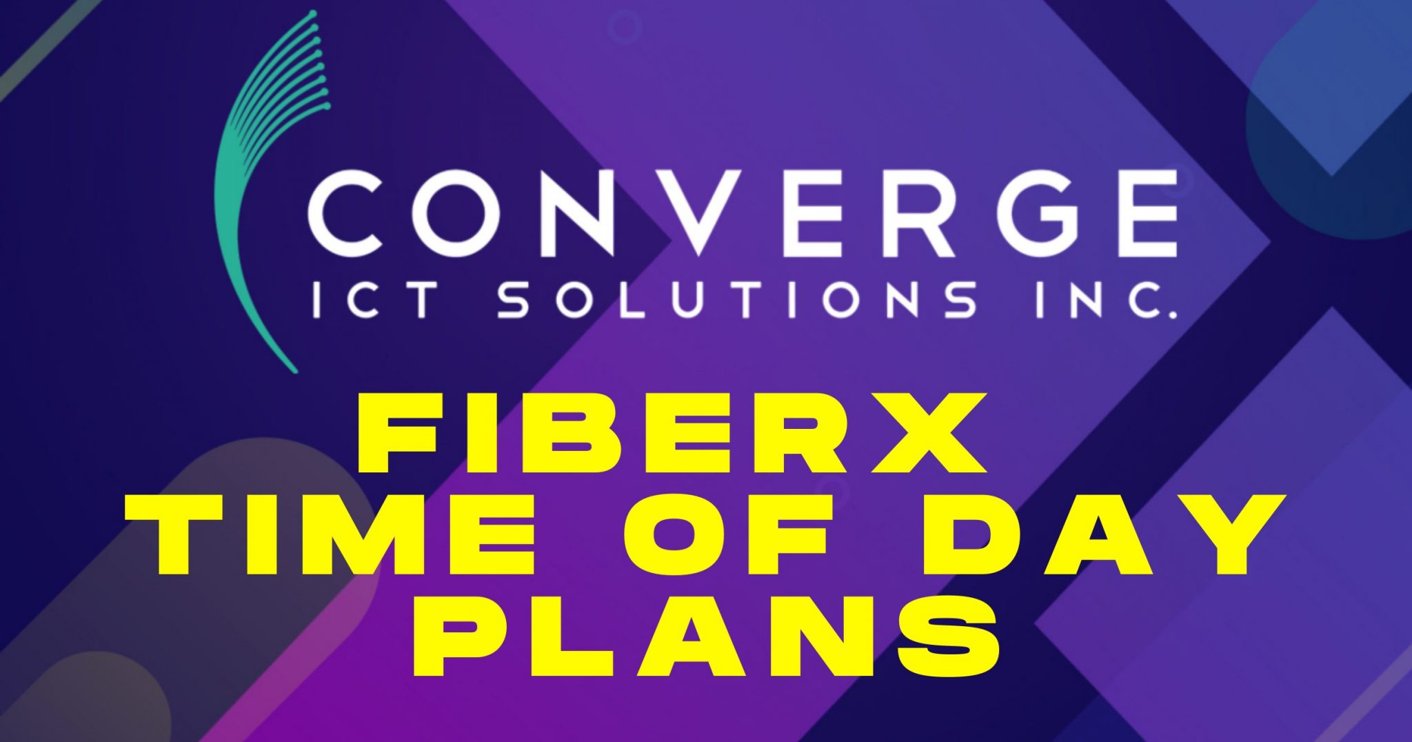Your Guide to Converge FiberX Time of Day Plans