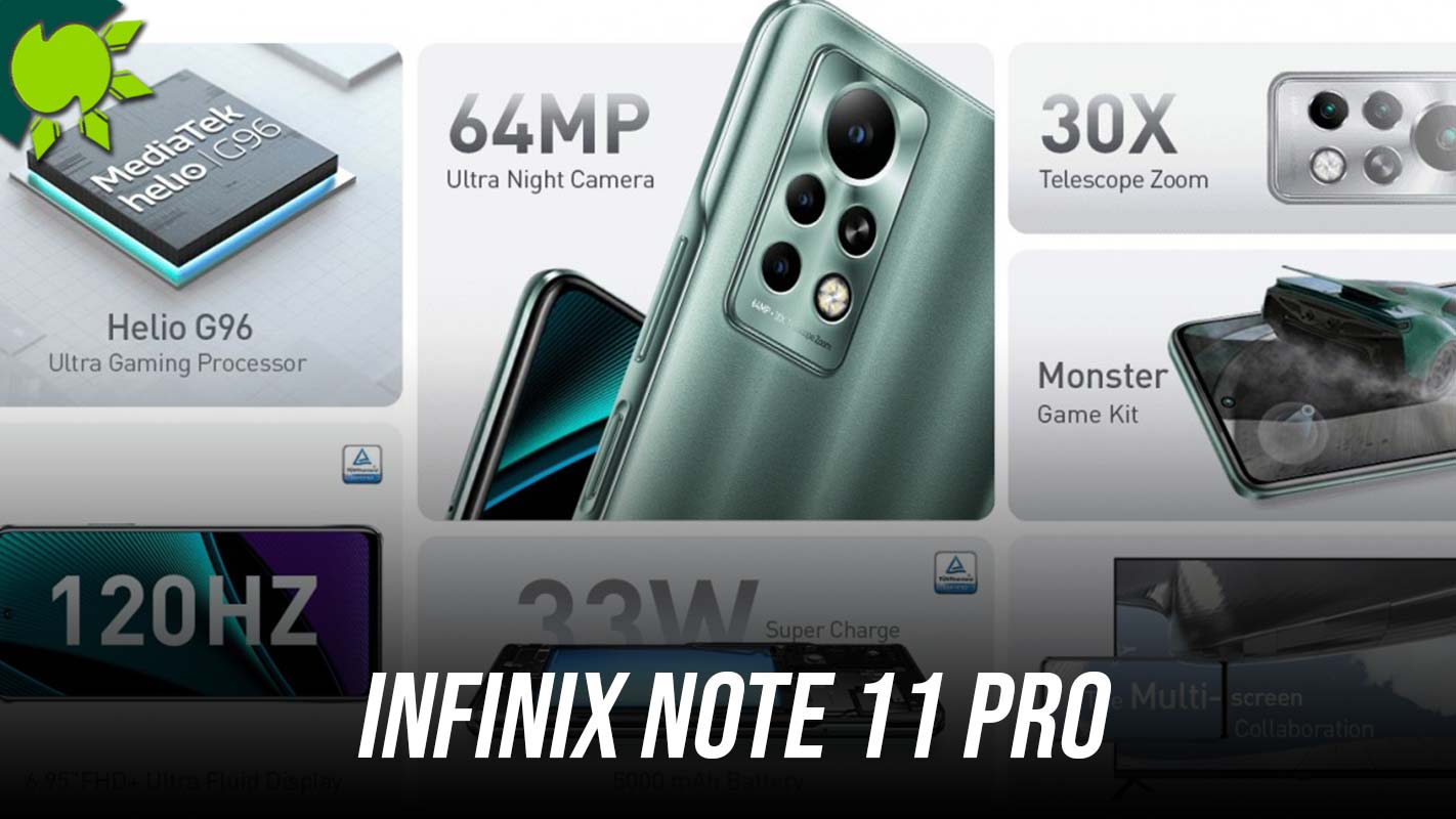 Infinix Note 11 Pro now Official with 120Hz, 33W Charging, and ...