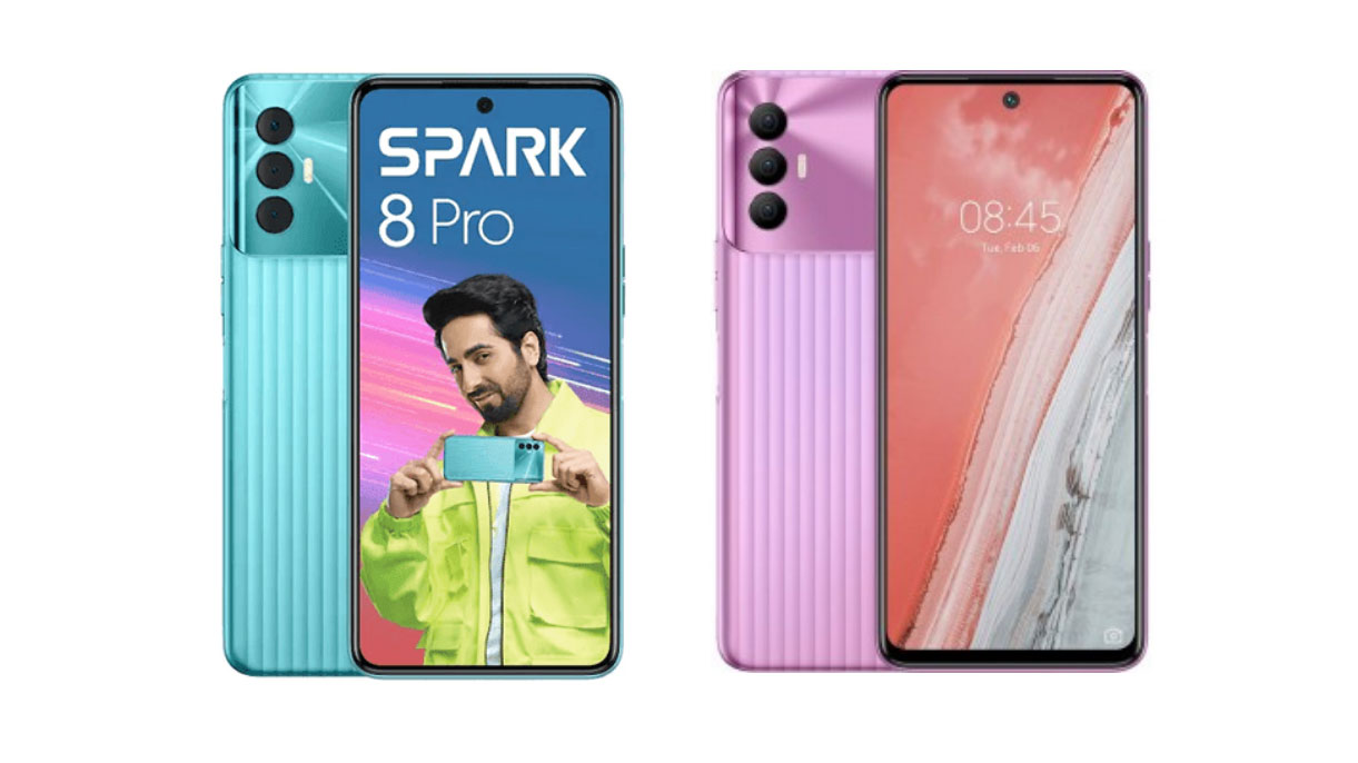 TECNO Spark 8 Pro 4GB RAM variant goes official in India