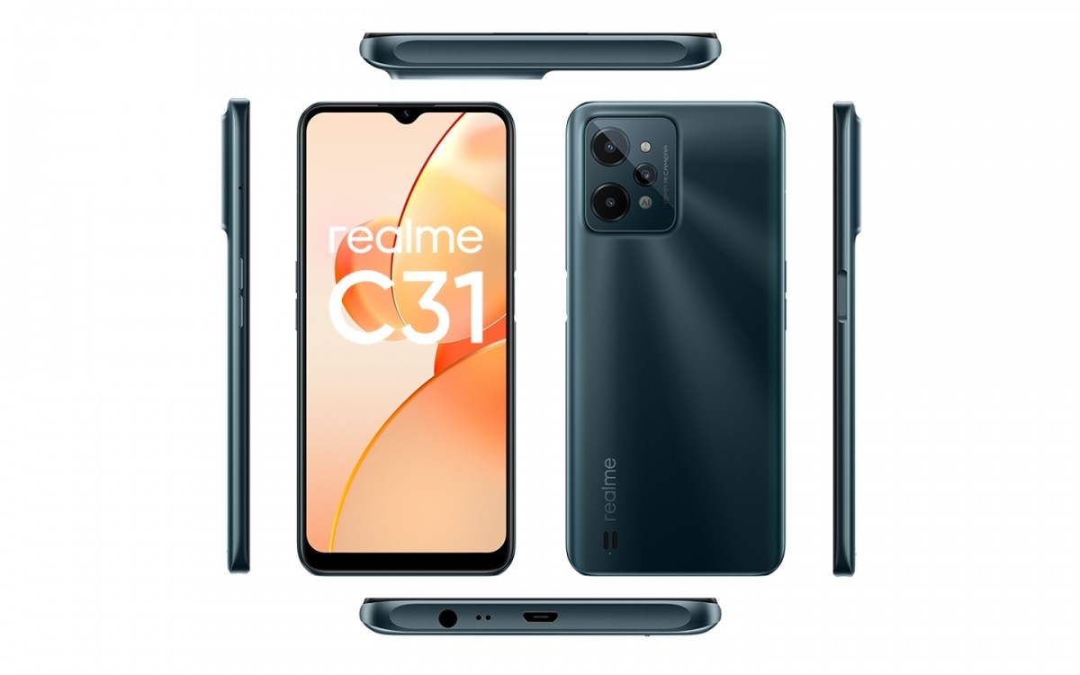 realme C31 specs, renders leaked