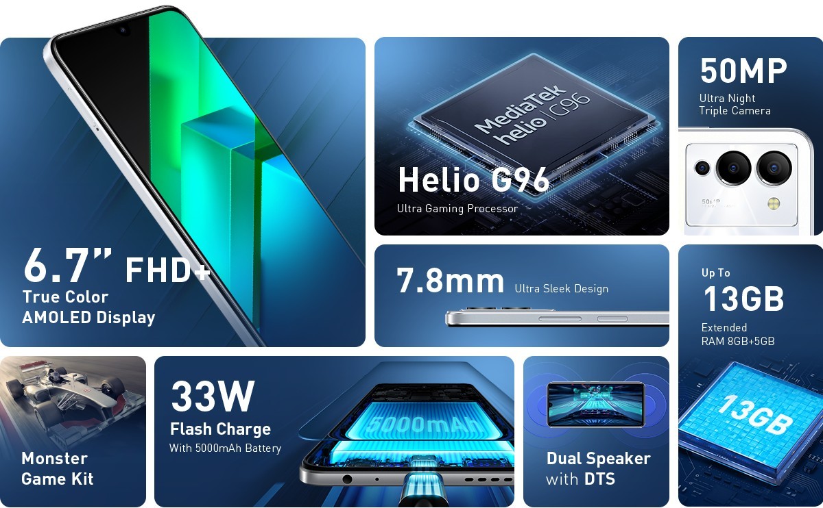 Infinix Note 12 (G96) with 50MP main cam officially launched