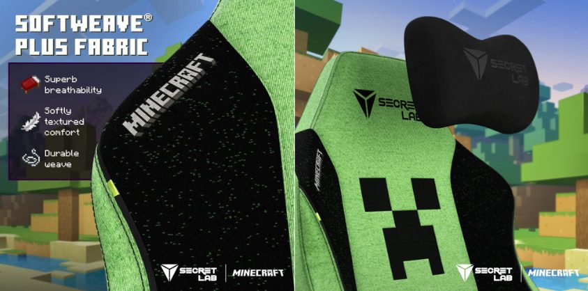 Secretlab TITAN Evo 2022 Minecraft Edition gaming chair now available ...