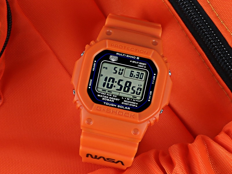 NASA’s Orange Spacesuits Inspire Casio’s New G-SHOCK Watch