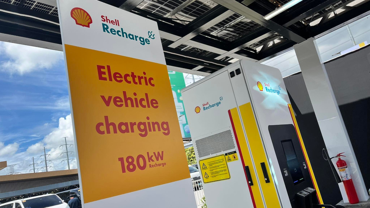 Shell unveils its first charging station in the Philippines ...