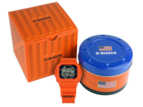 NASA’s Orange Spacesuits Inspire Casio’s New G-SHOCK Watch