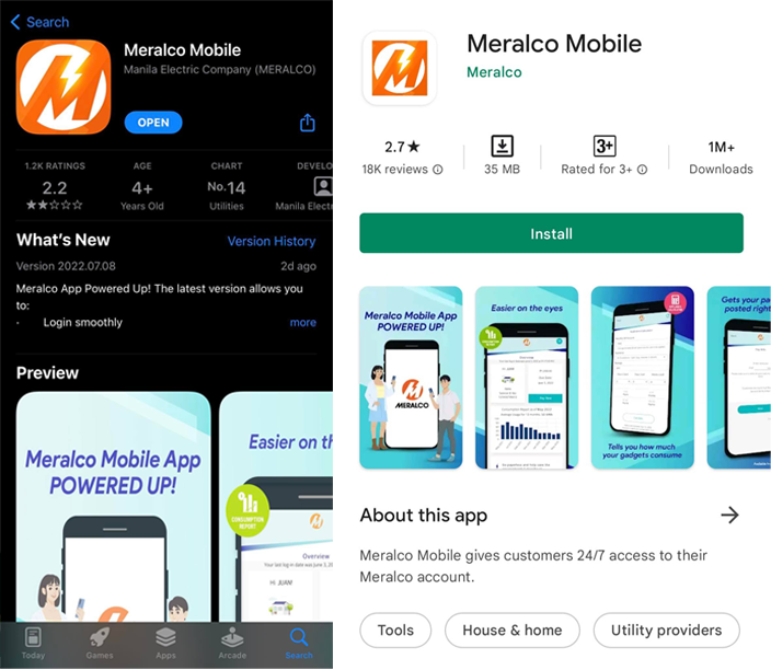 Here's How to Access MERALCO Bills Online