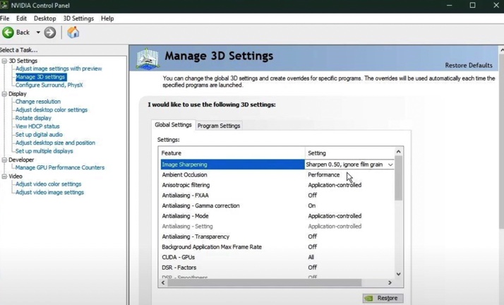 Windows 10 Gaming Optimization