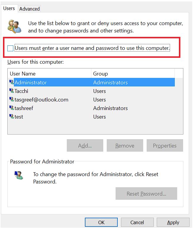 2 ways to Enable Auto Login in Windows 10-11