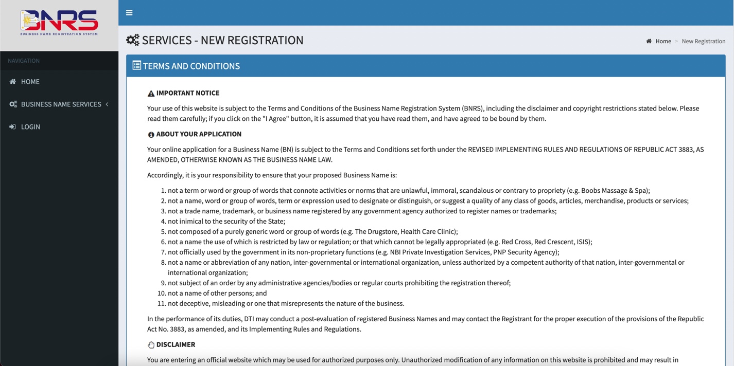 How to Register Your Online Business to DTI