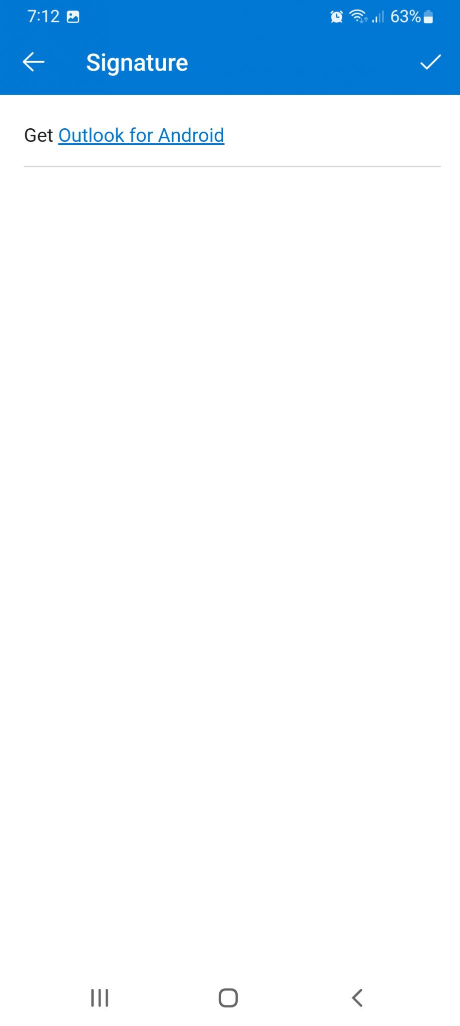 How to add signature in Microsoft Outlook on Android and iOS