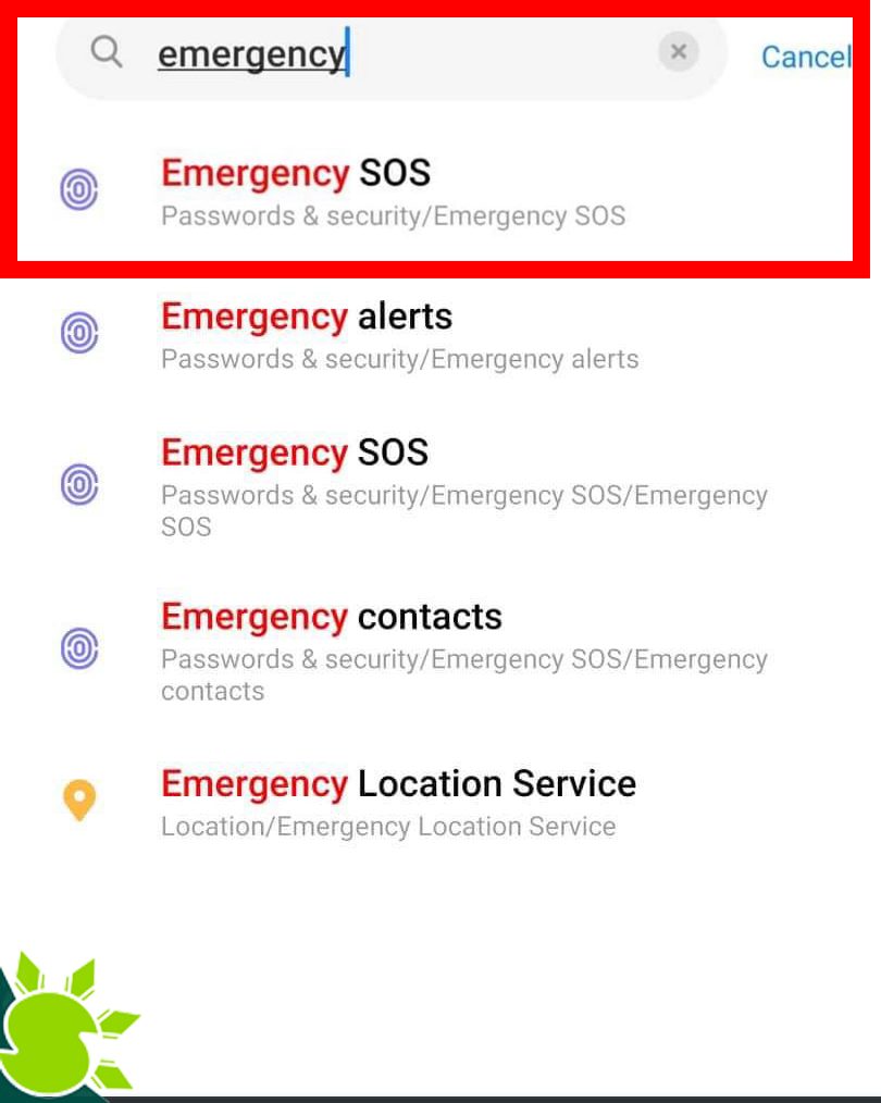 Setting up Emergency SOS on Android and iOS