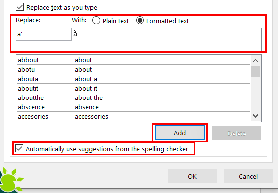 Microsoft Word: Adding Accent Marks to Letters