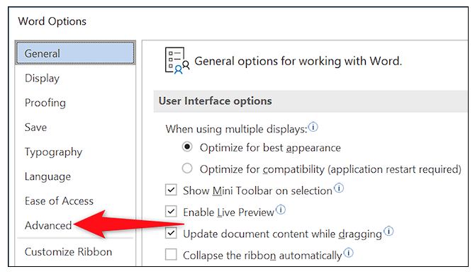 How to Prevent Accidentally Dragging and Dropping Text in Microsoft Word