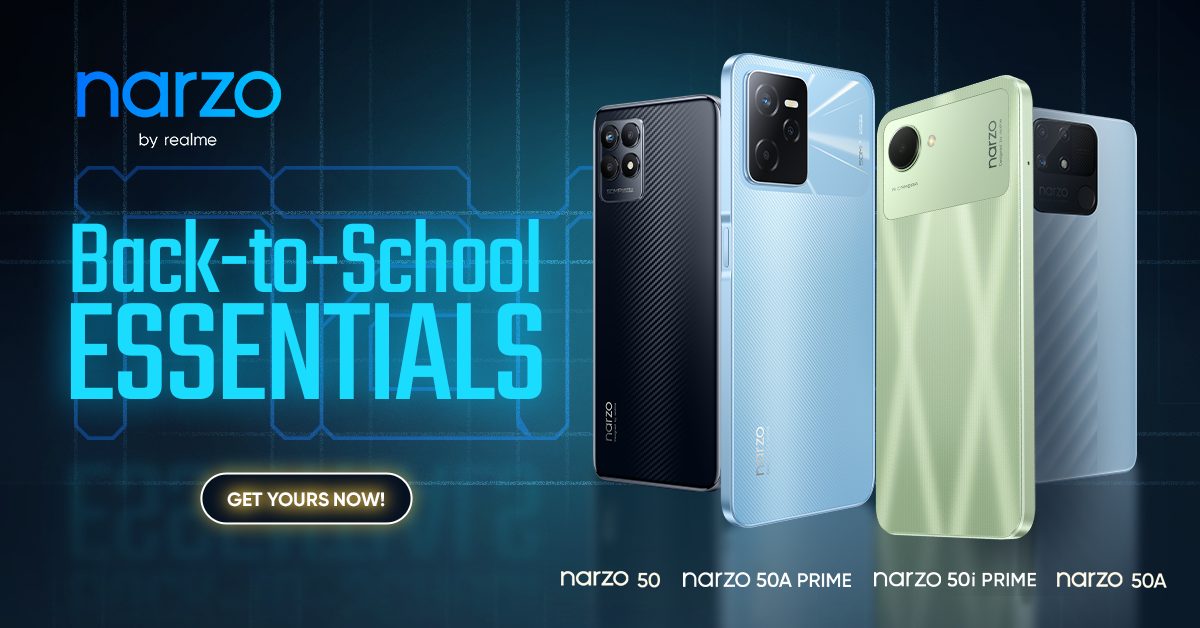 Back-To-School narzo Smartphones for Each Student Type