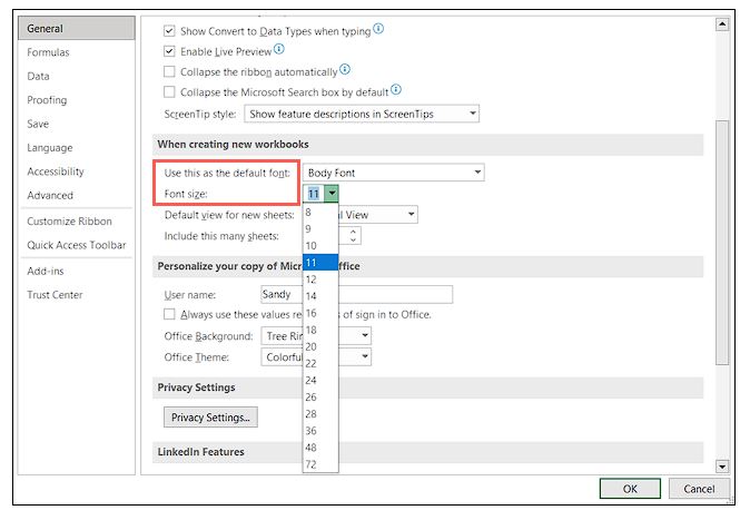 12 Default Microsoft Excel Settings You Should Change