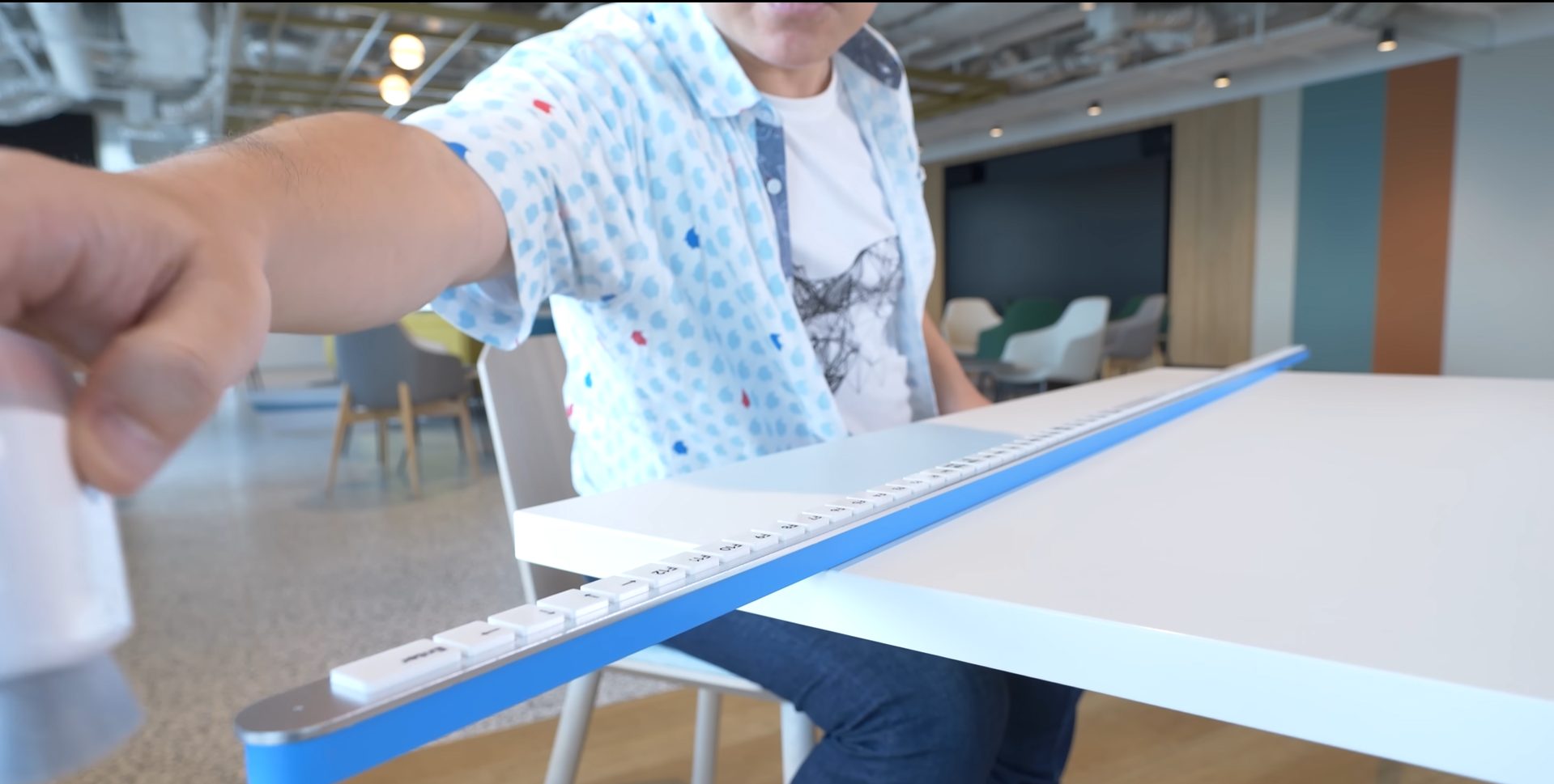 A Sword? Google Japan’s Newest 5-Foot-Long Keyboard