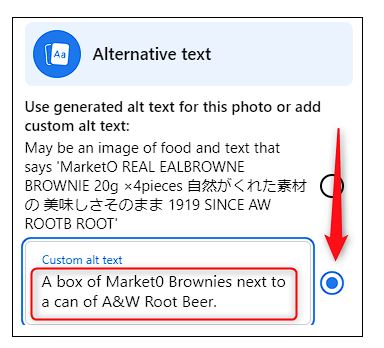 How to Add Alt Text to Images on Facebook