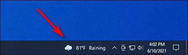 How to Restore the Windows 10 Taskbar Weather Widget