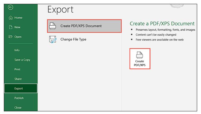 How to Export a Cell Range or Excel Workbook as a PDF