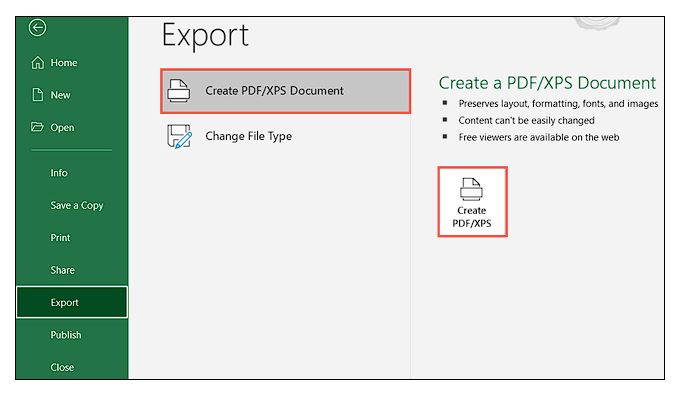 How to Export a Cell Range or Excel Workbook as a PDF
