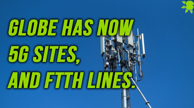Globe-Has-Now-5G-Sites,-and-FTTH-Lines