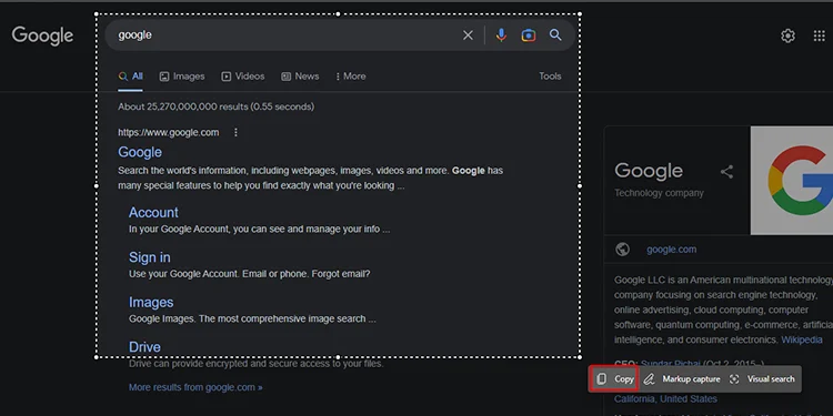 How to Take Scrolling Screenshot in Windows