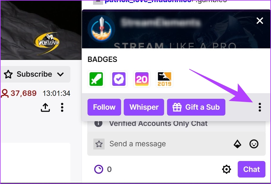 How to Block Someone on Twitch in Web Browser