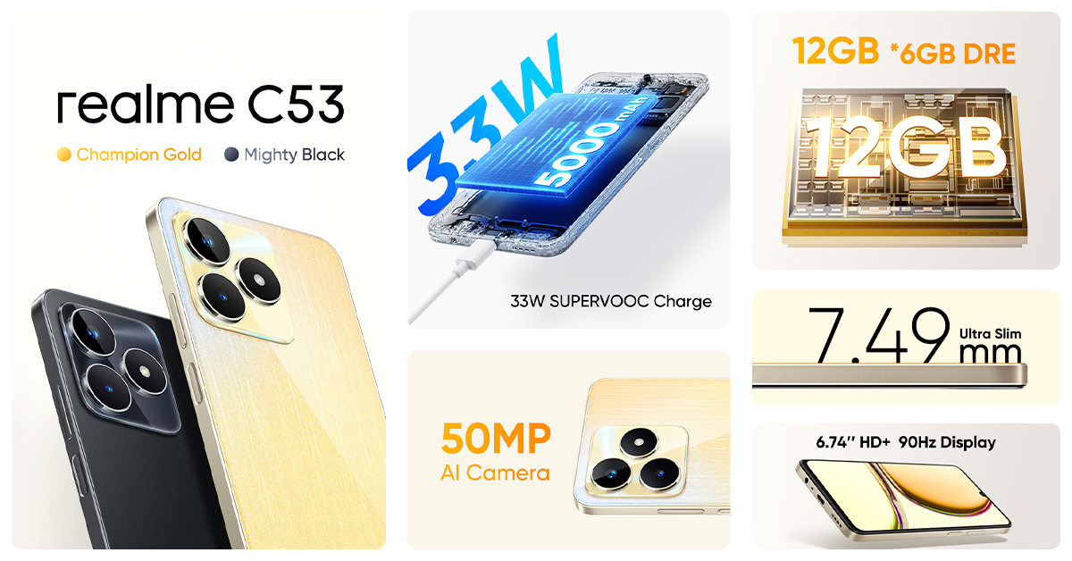 realme C53 Now Available in the Philippines