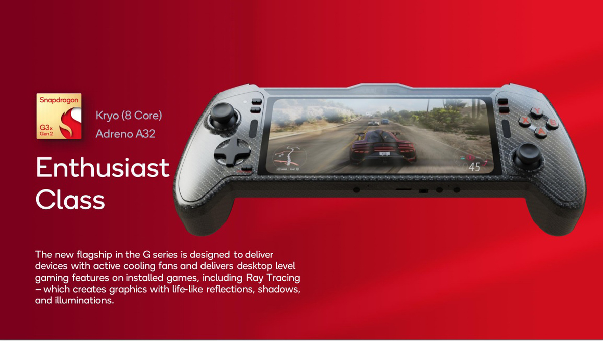 Qualcomm Releases Snapdragon G Series CPUs for Handheld Gaming