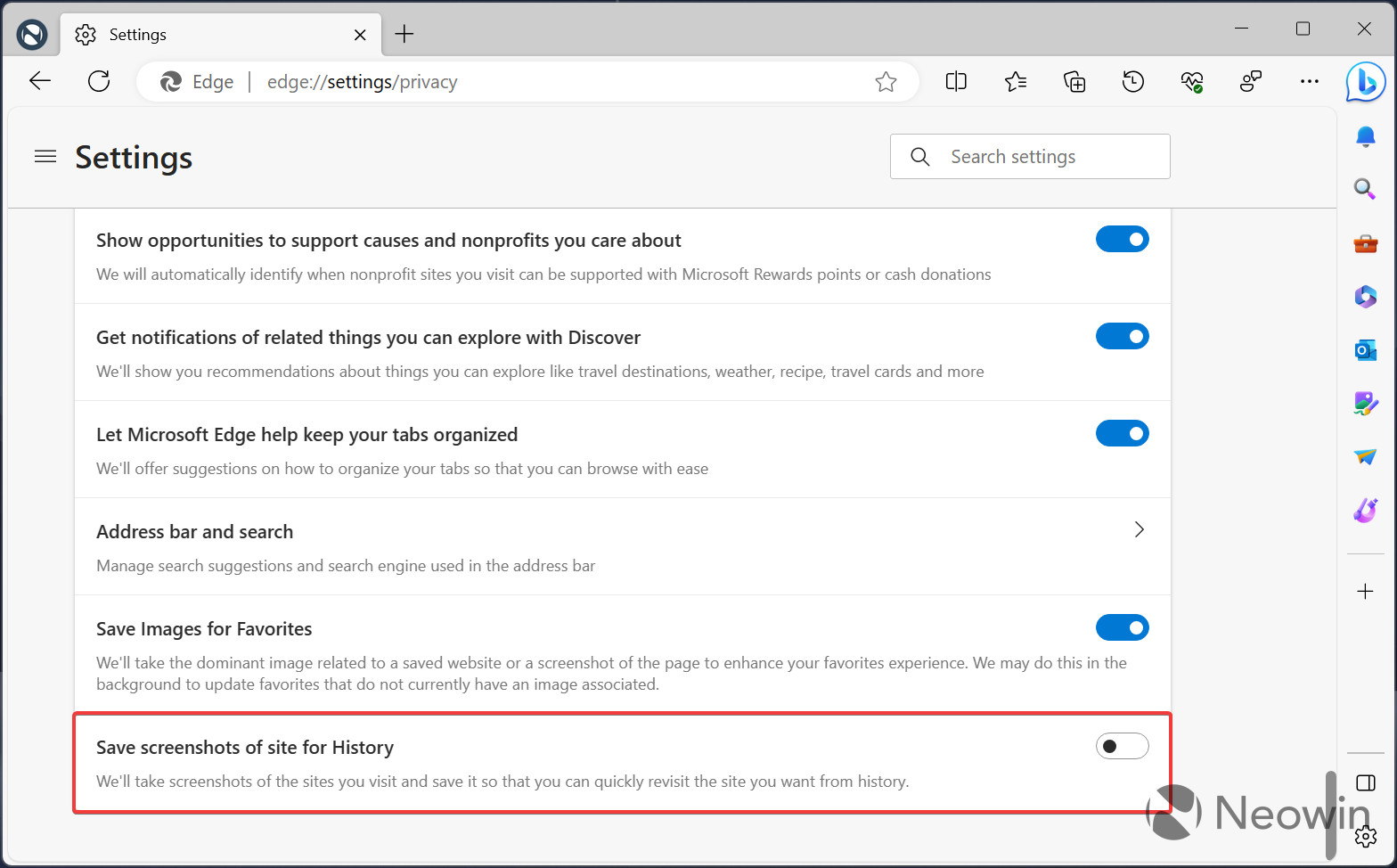 Microsoft Edge Will Soon Save Screenshots of Every Webpage You Visit
