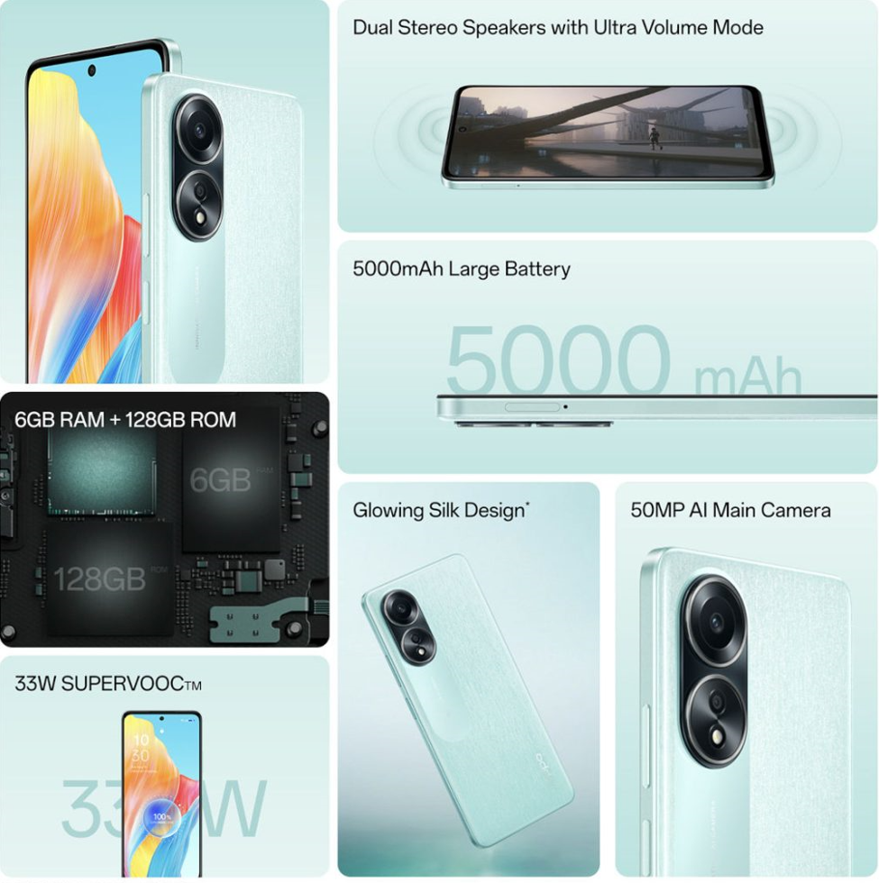 Oppo A58 4G With 50MP Dual Camera Launched in India