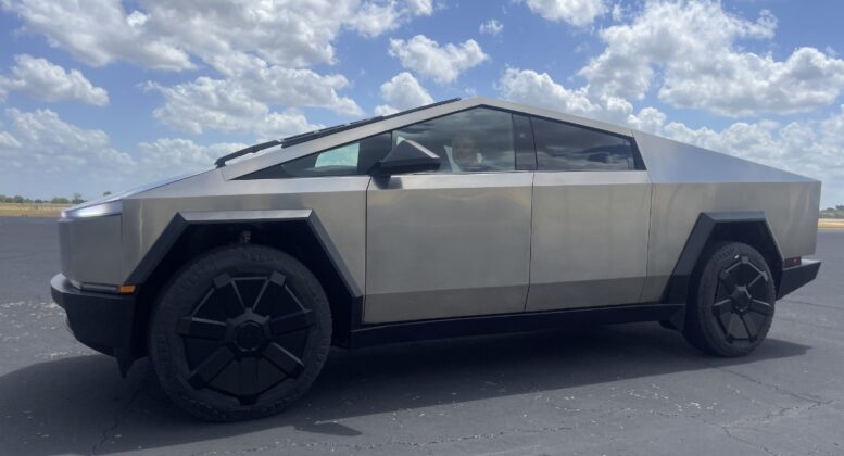 Tesla Cybertruck Door Panels Revealed: Test Vehicle or Final Design?