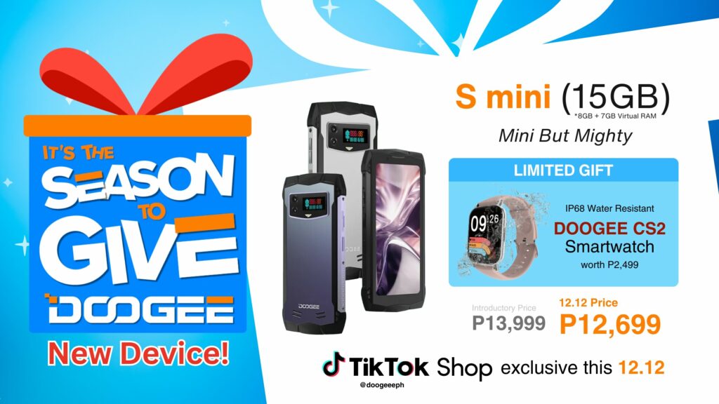 Mini but Rugged: DOOGEE Smini now in the Philippines